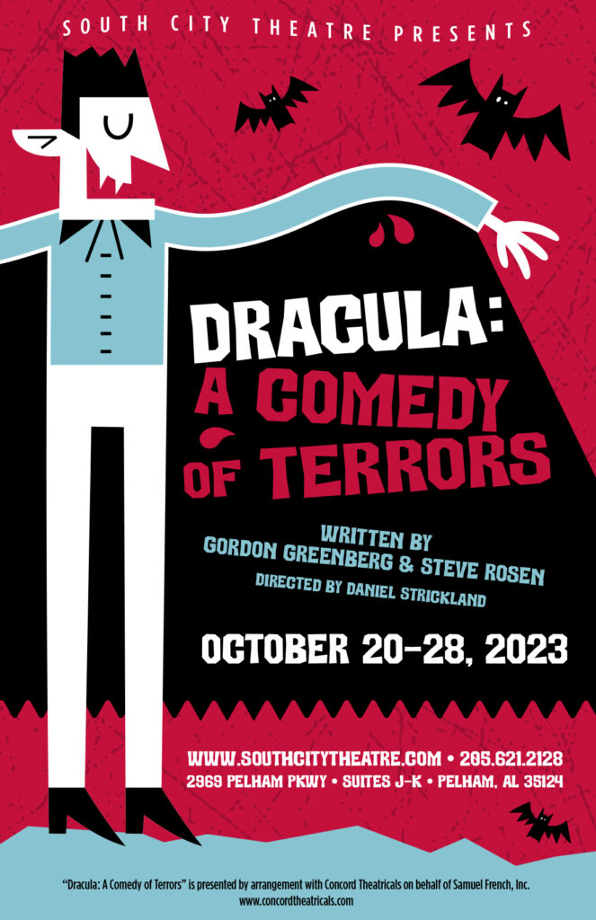 Announcing the Cast of Dracula: A Comedy of Terrors – South City Theatre